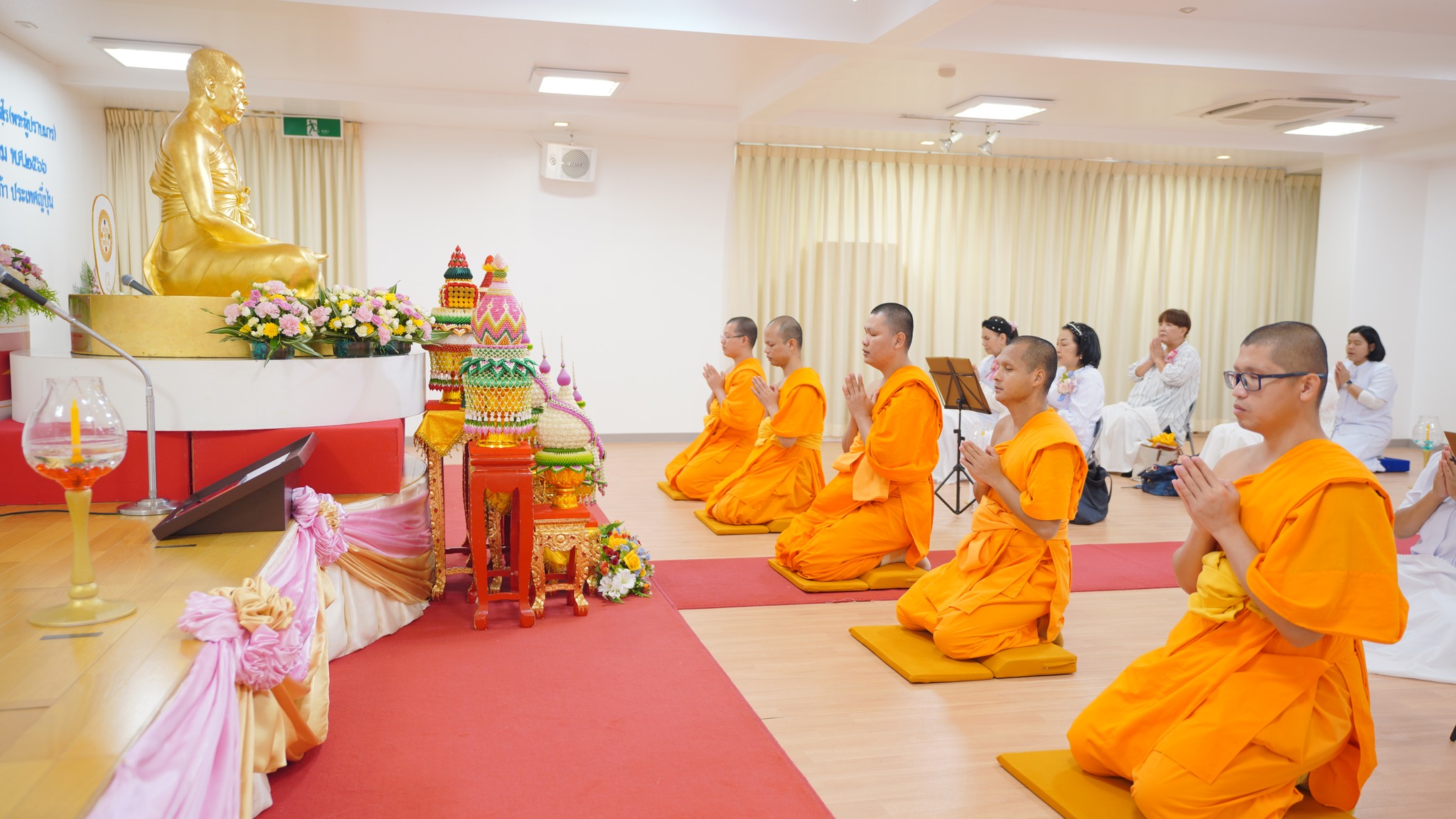 วัดพระธรรมกายโอซาก้า จัดงานบุญครบรอบ 139 ปีพระมงคลเทพมุนี สด จนฺทสโร